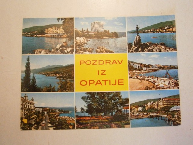 OPATIJA; PUTOVALA 1968.GODINE