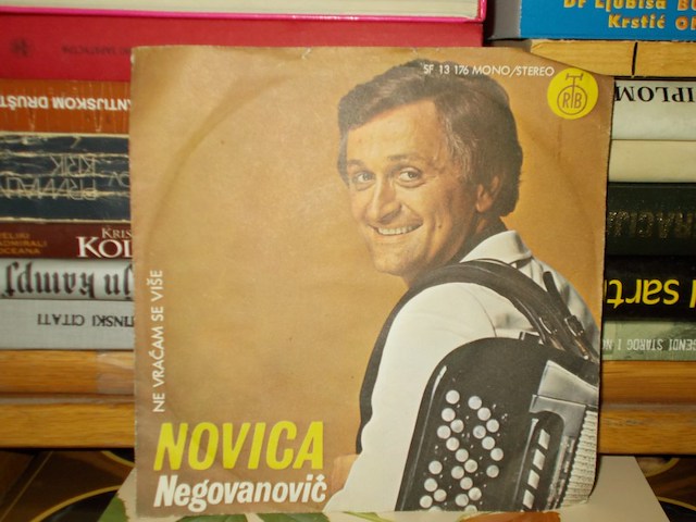 Novica Negovanović ‎– Ne Vraćam Se Više