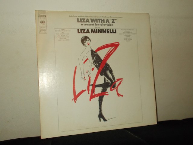 Liza Minnelli ‎– Liza With A `Z` (A Concert For Televi