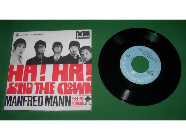 Manfred Mann ‎– Ha! Ha! Said the clown