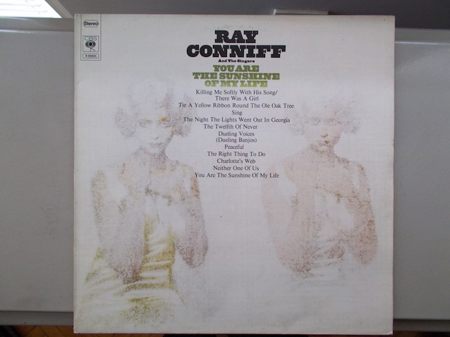 Ray Conniff And The Singers ‎– You Are The Sunshine Of