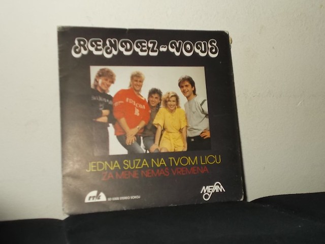 Rendez-Vous  ‎– Jedna Suza Na Tvom Licu