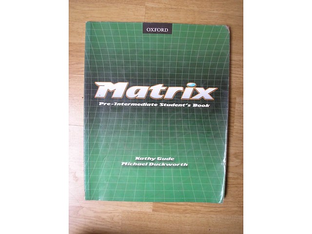 Engleski Matrix Pre-intermediate