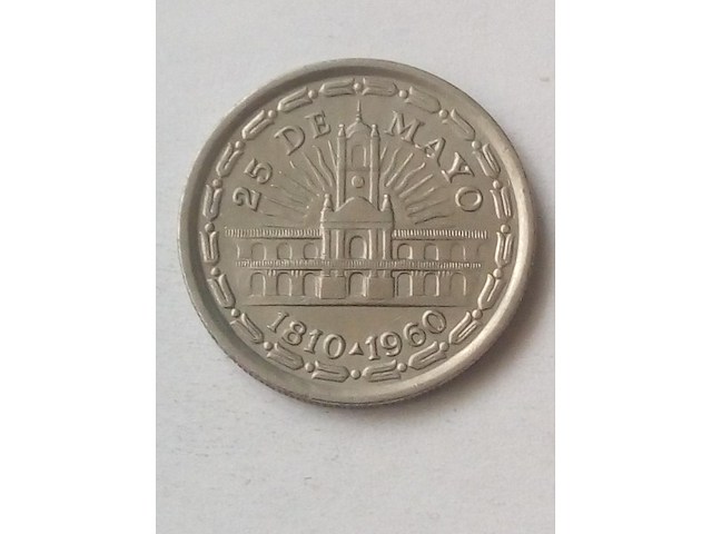 Un Peso 1960.godine --- Argentina --- 25.Maj Jubilarna