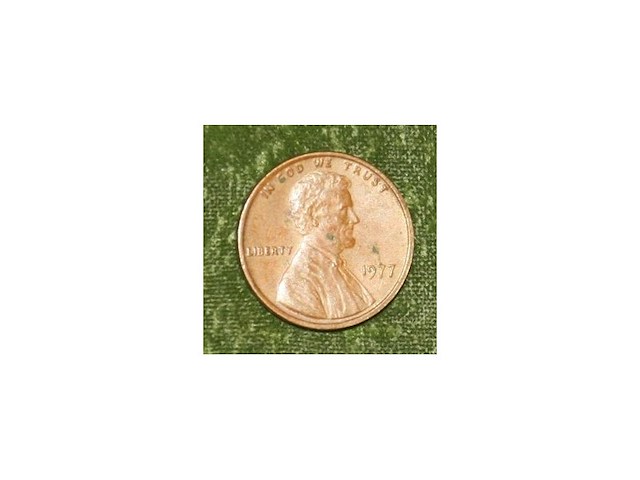 1 ONE CENT 1977.