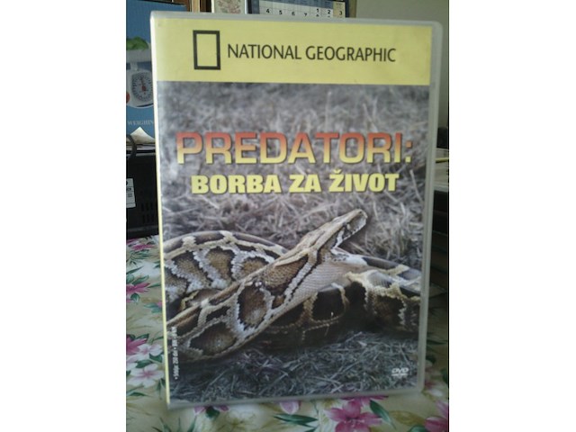 DVD - NATIONAL  GEOGRAPHIC -  PREDATORI