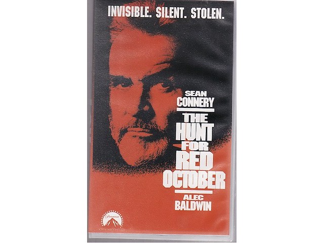 THE HUNT FOR RED OCTOBER - ORIGINALNA VHS KASETA