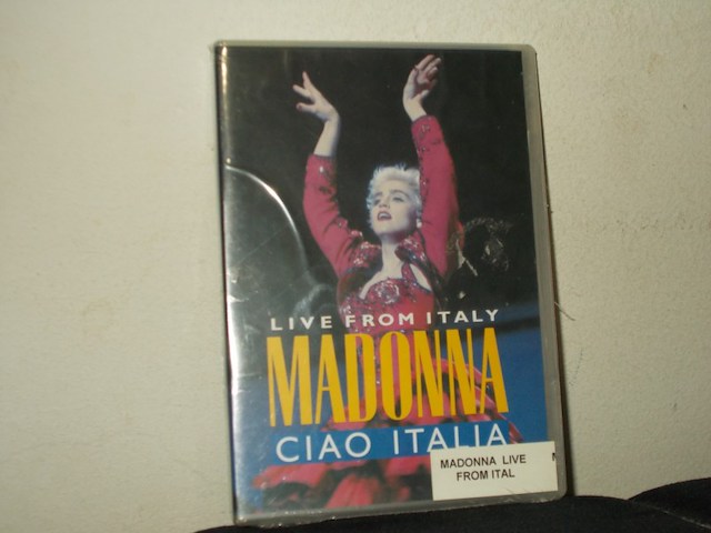 Madonna ‎– Ciao Italia: Live From Italy