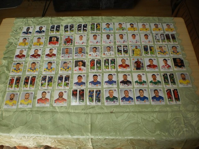 EURO 2016 - Panini - 71 razlicita slicica