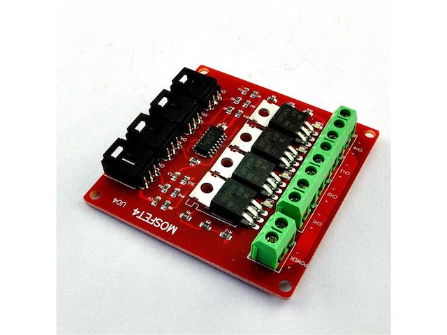 4 Channel Route MOSFET Button IRF540 V2.0+