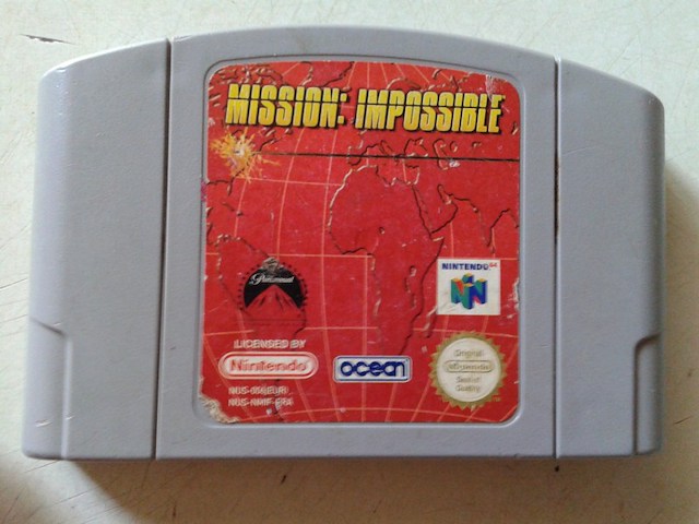 nintendo 64 igrica mission impossib ispr