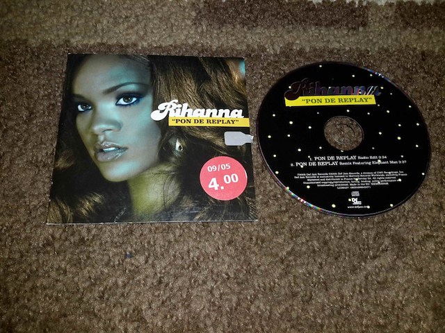 Rihanna - Pon de replay CDS , ORIGINAL