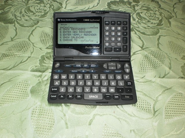 Texas Instruments Pocket Mate 300 - Organizer iz 1997