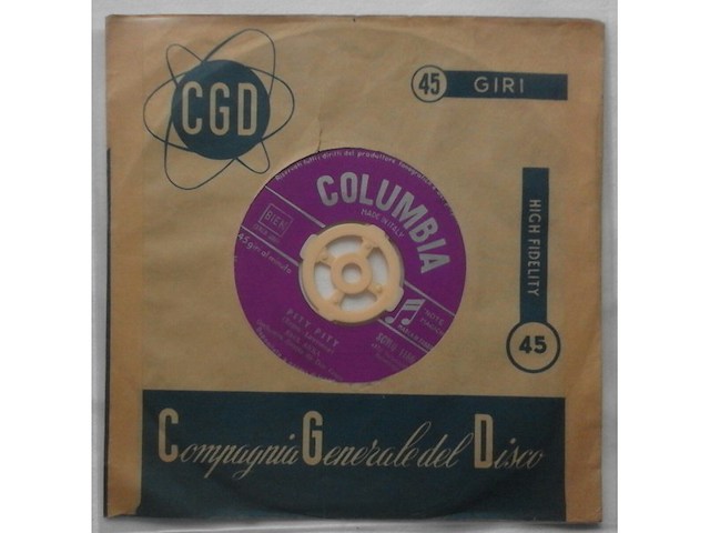 PAUL  ANKA  -  PITY, PITY / WAITING  FOR  YOU