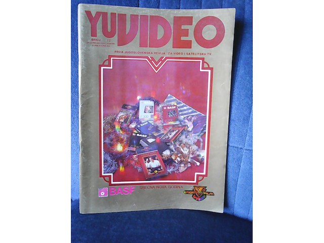 YU VIDEO BR 72/1989
