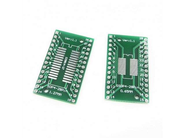 ADAPTER SOP28/SSOP28/TSSOP28 NA DIP28-10 KOMADA