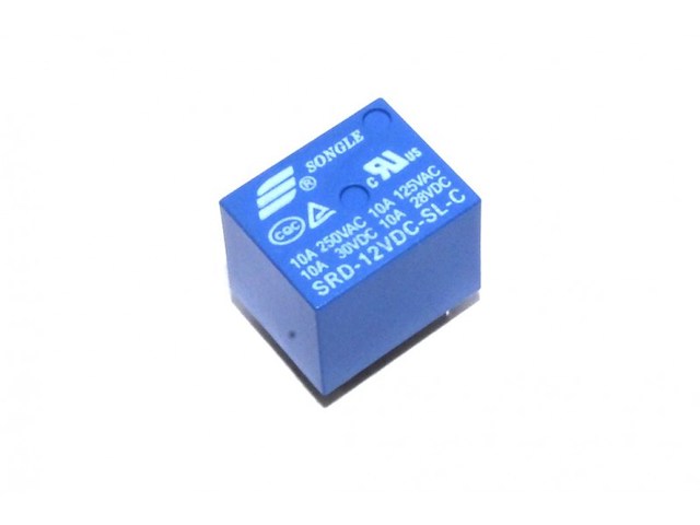 Rele - 12V DC - 10A - SRD-12VDC-SL-C