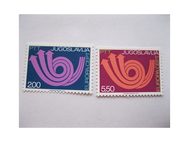 SFRJ 1973. Evropa CEPT, Š-1907-1908, Mi1507-08