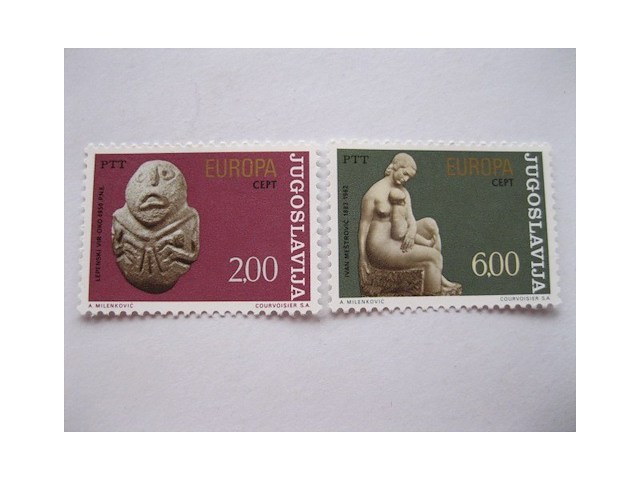 SFRJ 1974. Evropa CEPT, Š-1957-1958, Mi1557-58