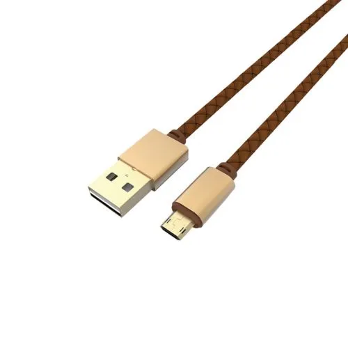 USB Data kabl LDNIO LS25 micro USB zlatni 1m