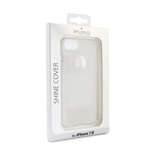 Futrola - maska Puro Shine za iPhone 6/7/8 srebrna