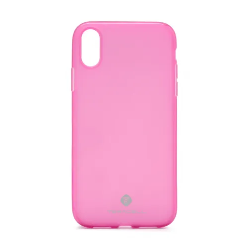 Futrola - maska Teracell Giulietta za iPhone XS Max pink