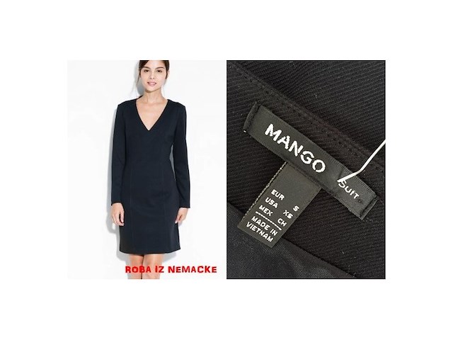 MANGO CASUAL black dress NOVO S