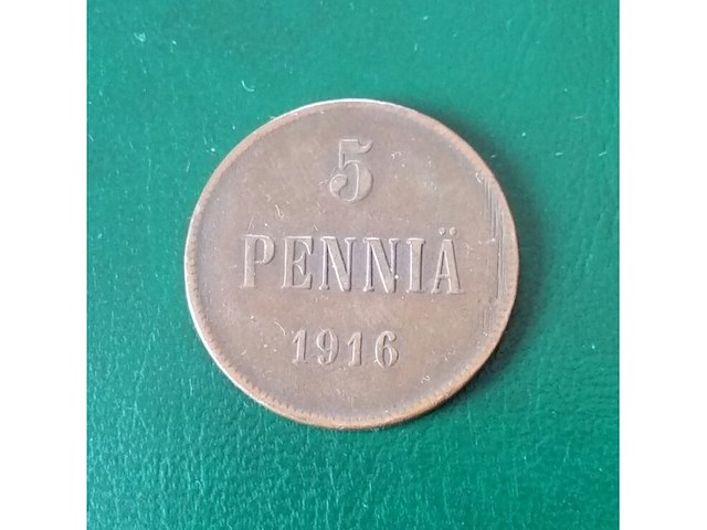 Finska 5 PENNIA 1916