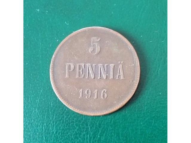 Finska 5 PENNIA 1916