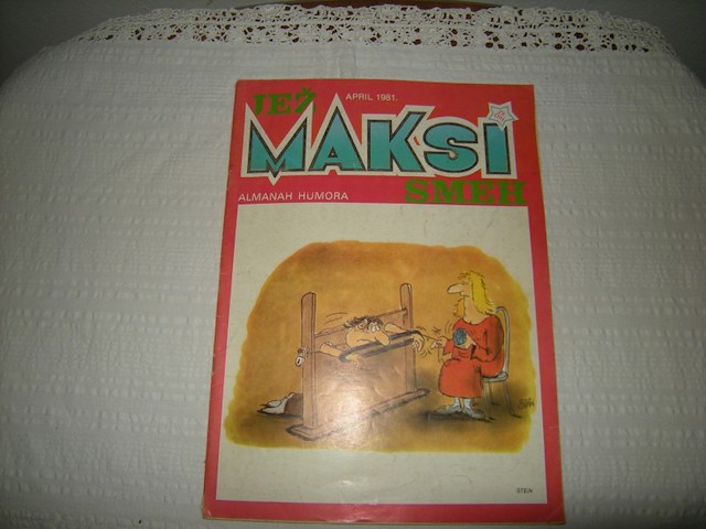 MAKSI / JEŽ / APRIL 1981.