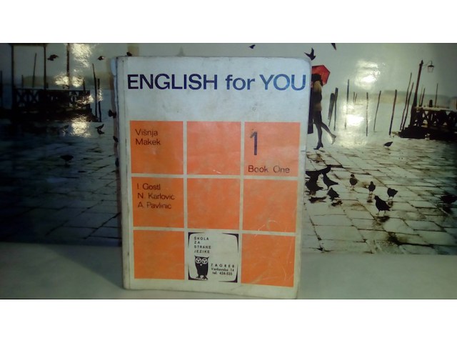 English for you  book one   Visnja Makek