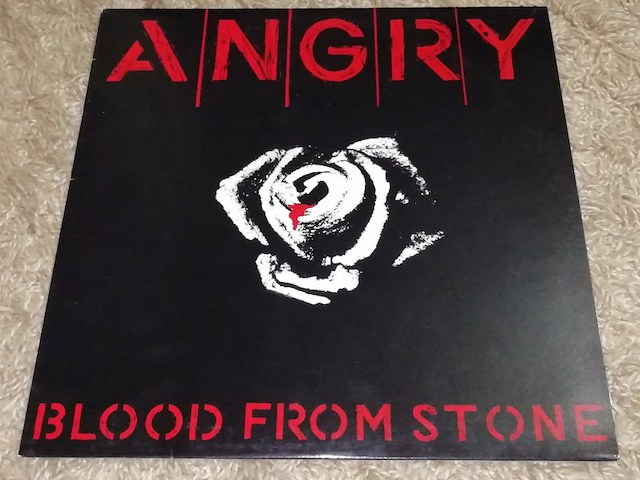 Angry Anderson ‎– Blood From Stone (LP), UK PRESS