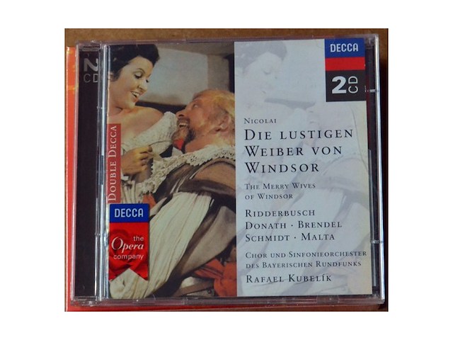 Otto Nicolai - Die Lustigen Weiber Von Windsor (2 x CD)