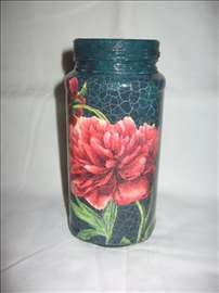 Staklena vaza 3 - Ručni rad