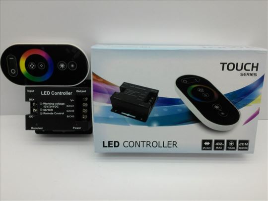 RGB led touch controller