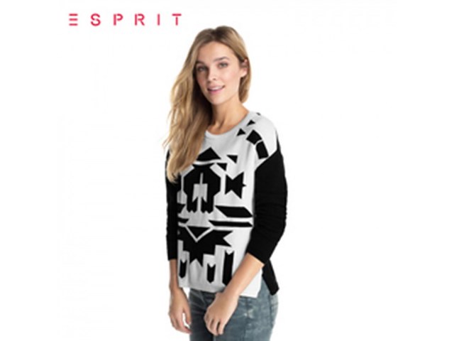 ESPRIT Pulover geometric NOVO S/M