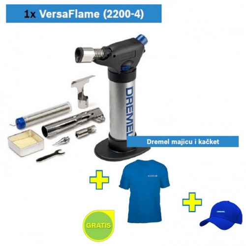 Butan lampa DREMEL Versa flame + Dremel majica i kačket