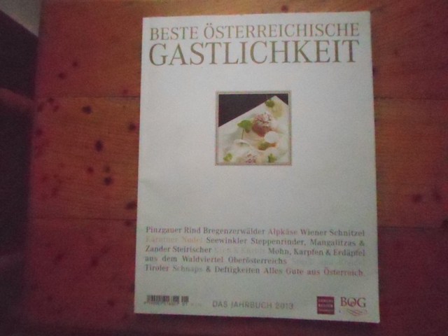 BESTE OSTERREICHISCHE GASTLICHEKEIT 2013 NA NEMAČKOM