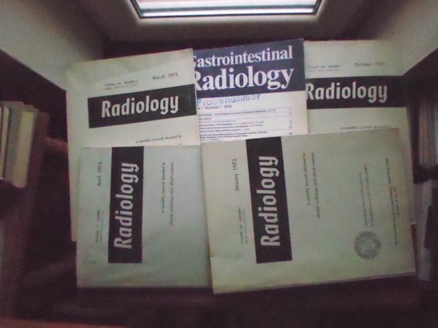 RADIOLOGY - 5 ČASOPISA NA ENGLESKOM