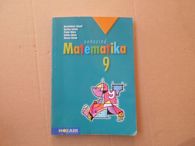 Matematik aza 9.r oš, mađarski jezik 2003.