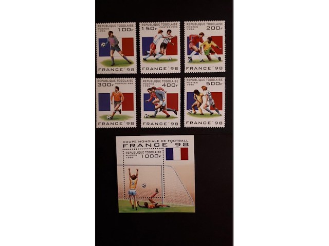 Sport - fudbal - SP Francuska 1998 - Togo 1996 **Čisto