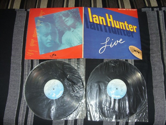 Ian Hunter ‎– Welcome To The Club - Live 2LP RTVL 1980.