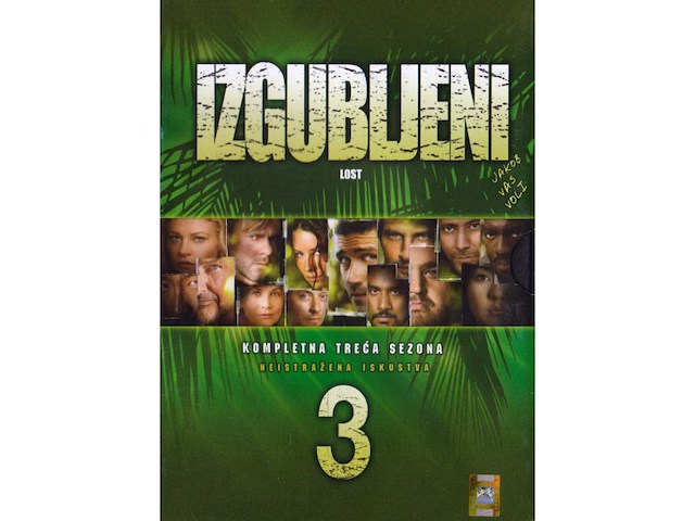 Izgubljeni - Kompletna treća sezona 6 x DVD