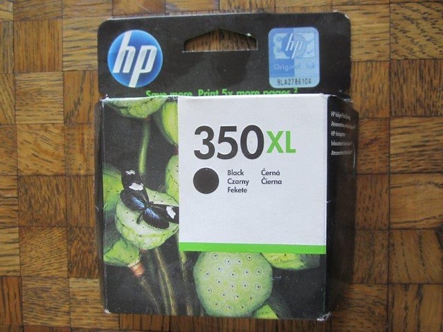 HP 350 xl - nekorišćen Black kertridž