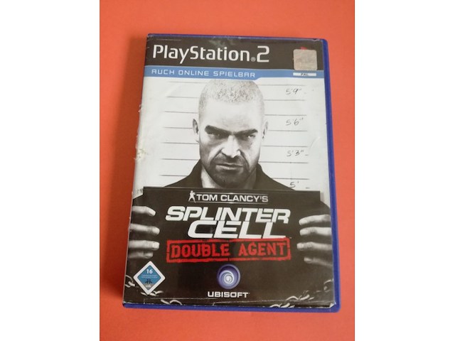 SPLINTER CELL DOUBLE AGENT - PS2