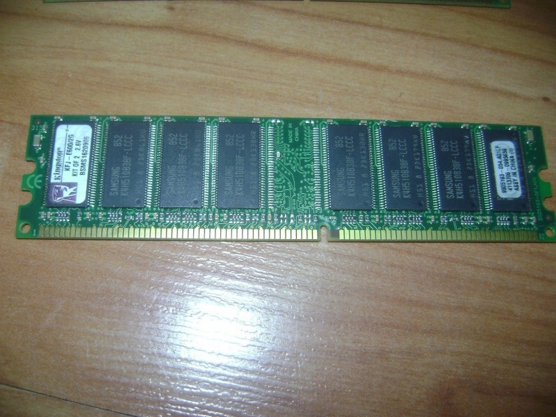 ddr 1gb kingston pc3200