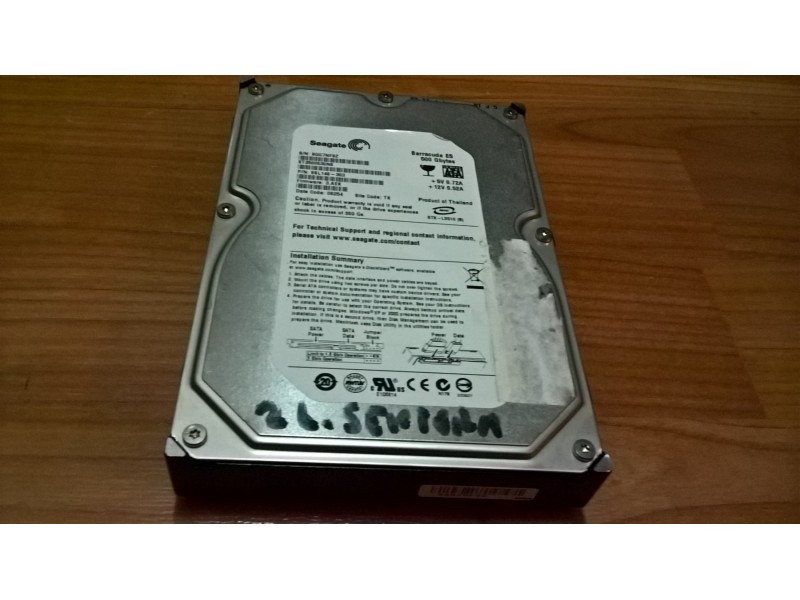 hard disk sata 500gb seagate ispravan