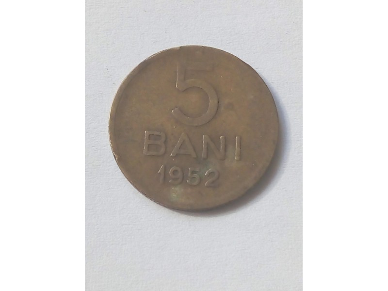 5 Bani 1952.godine --- Rumunija ---