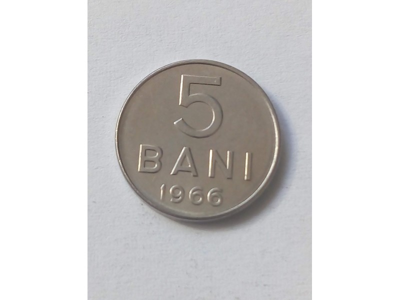 5 Bani 1966.godine --- Rumunija ---