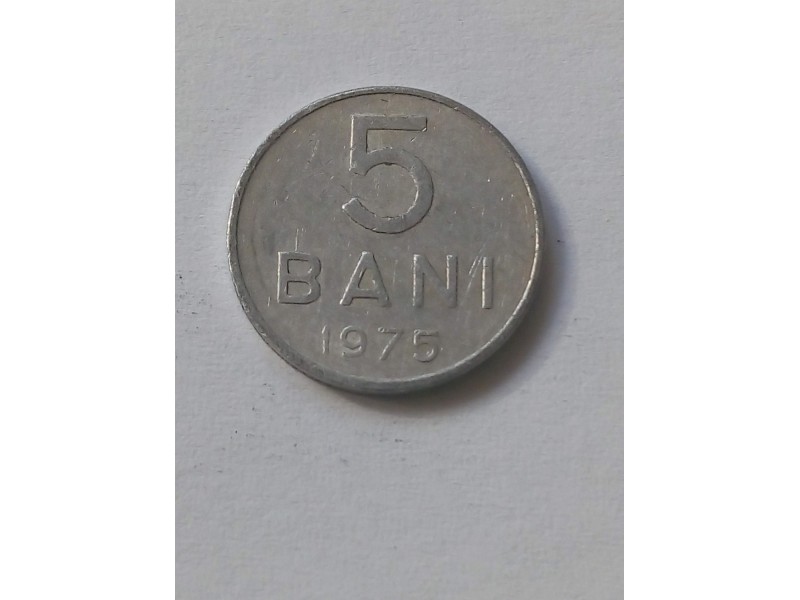 5 Bani 1975.godine --- Rumunija ---